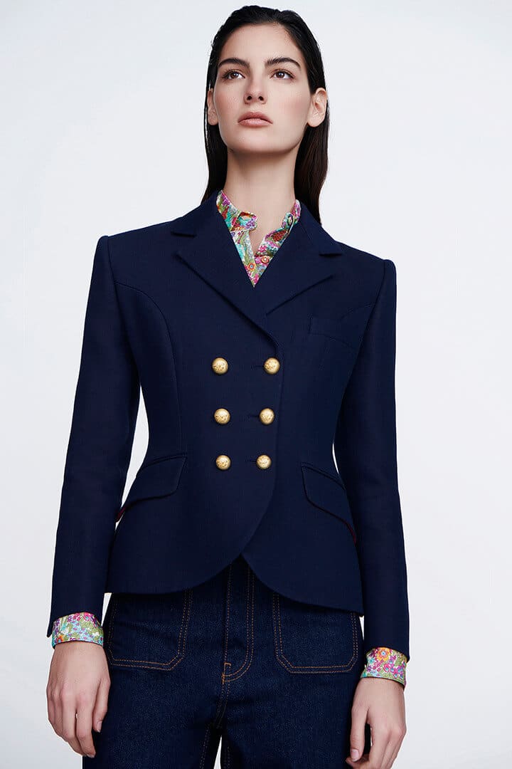Navy Blue Blazer Casiopea | The Extreme Collection USA