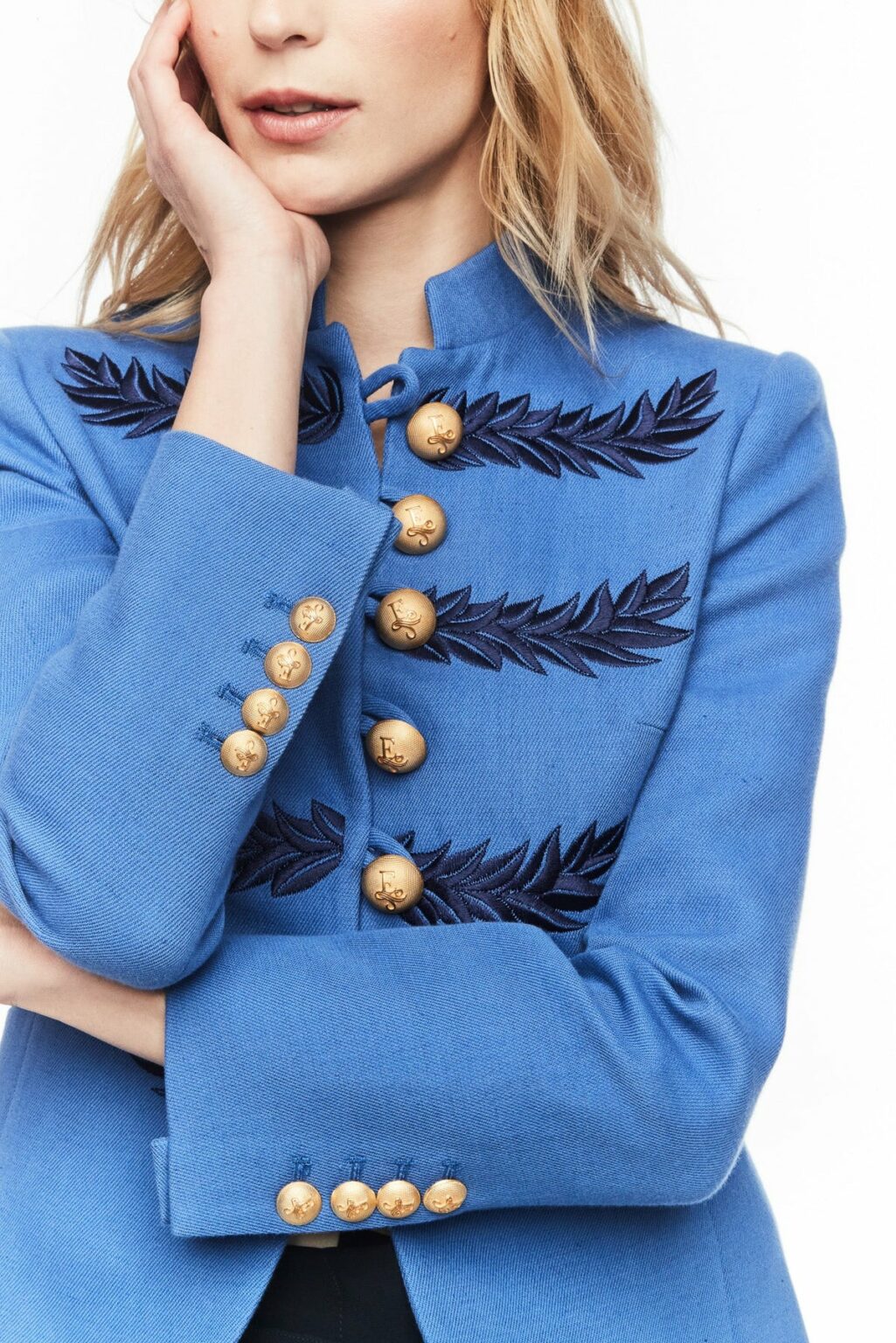 Renata Royal Blue Blazer | The Extreme Collection USA