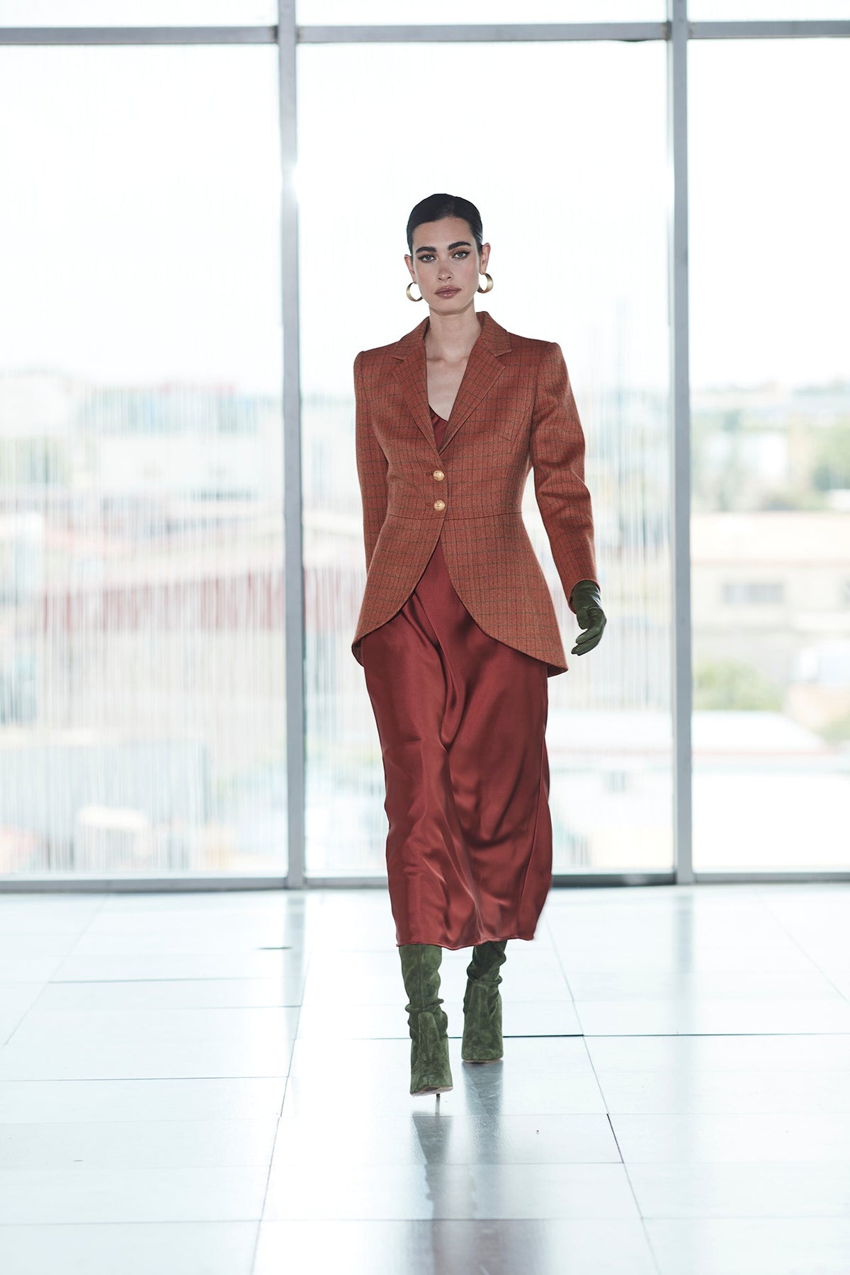 Balmoral Terracotta French Blazer | The Extreme Collection USA